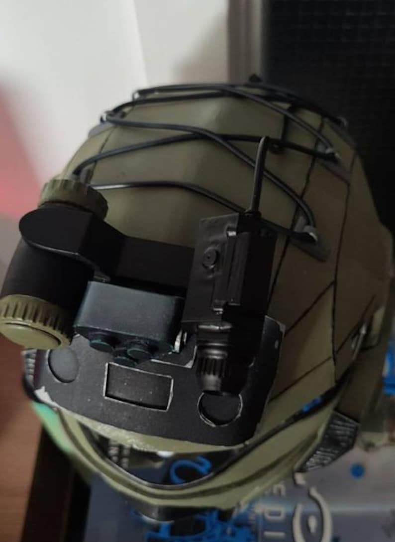 Halo Infinite Tas/patton Helmet Attachment Simple - Etsy