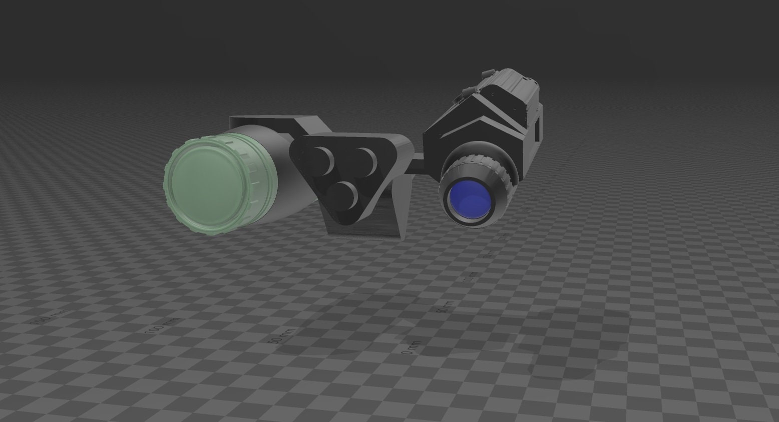 Halo Infinite Tas/patton Helmet Attachment Simple - Etsy