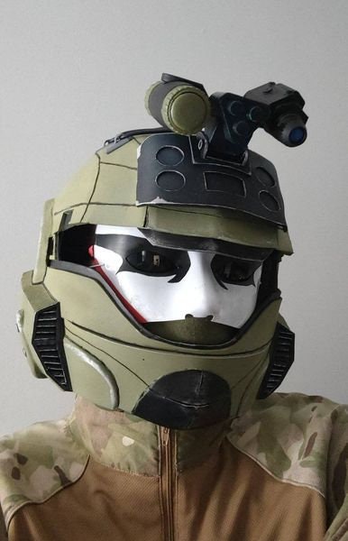 Halo Infinite Tas/patton Helmet Attachment Simple - Etsy