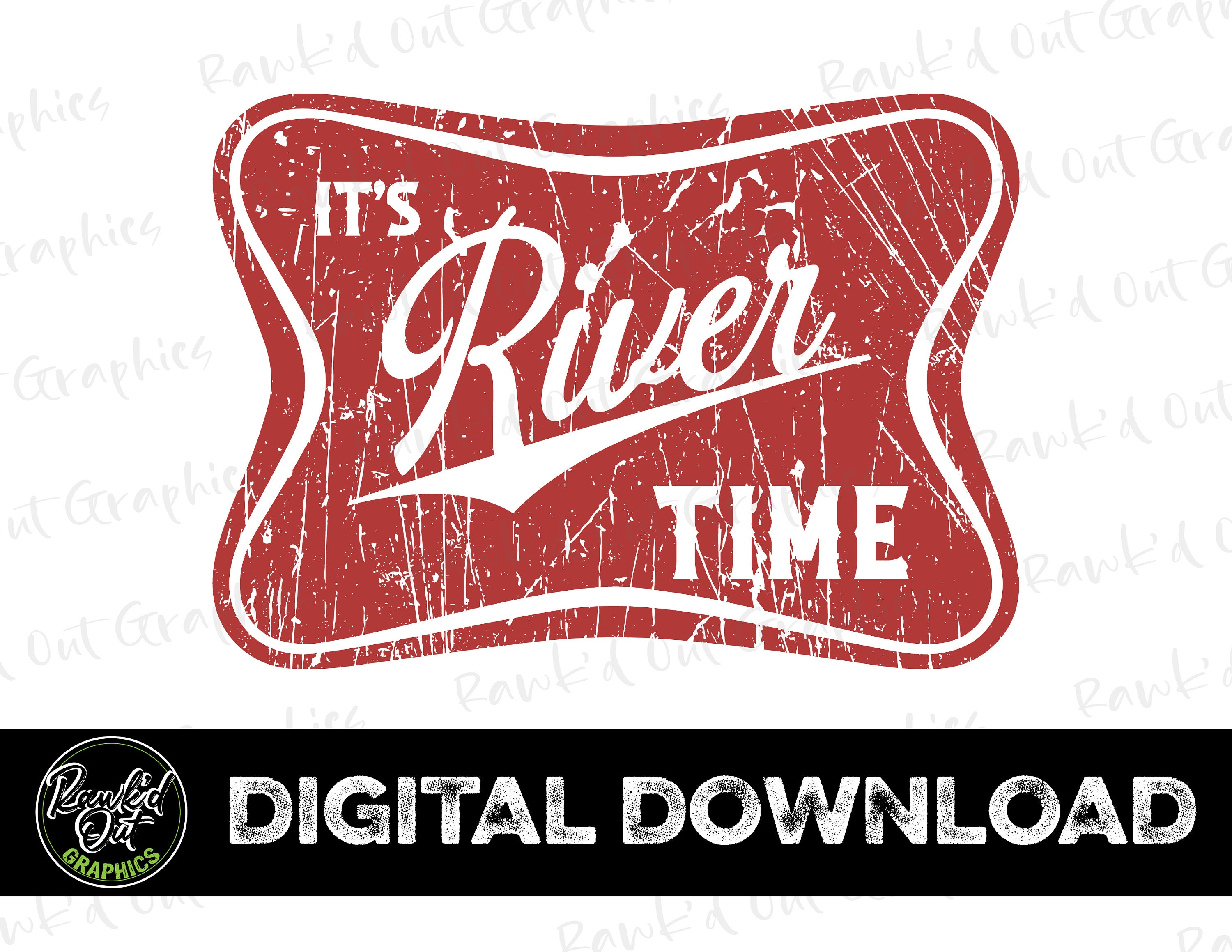 It's River Time Clip Art, It's River Time PNG, It's River Time ...