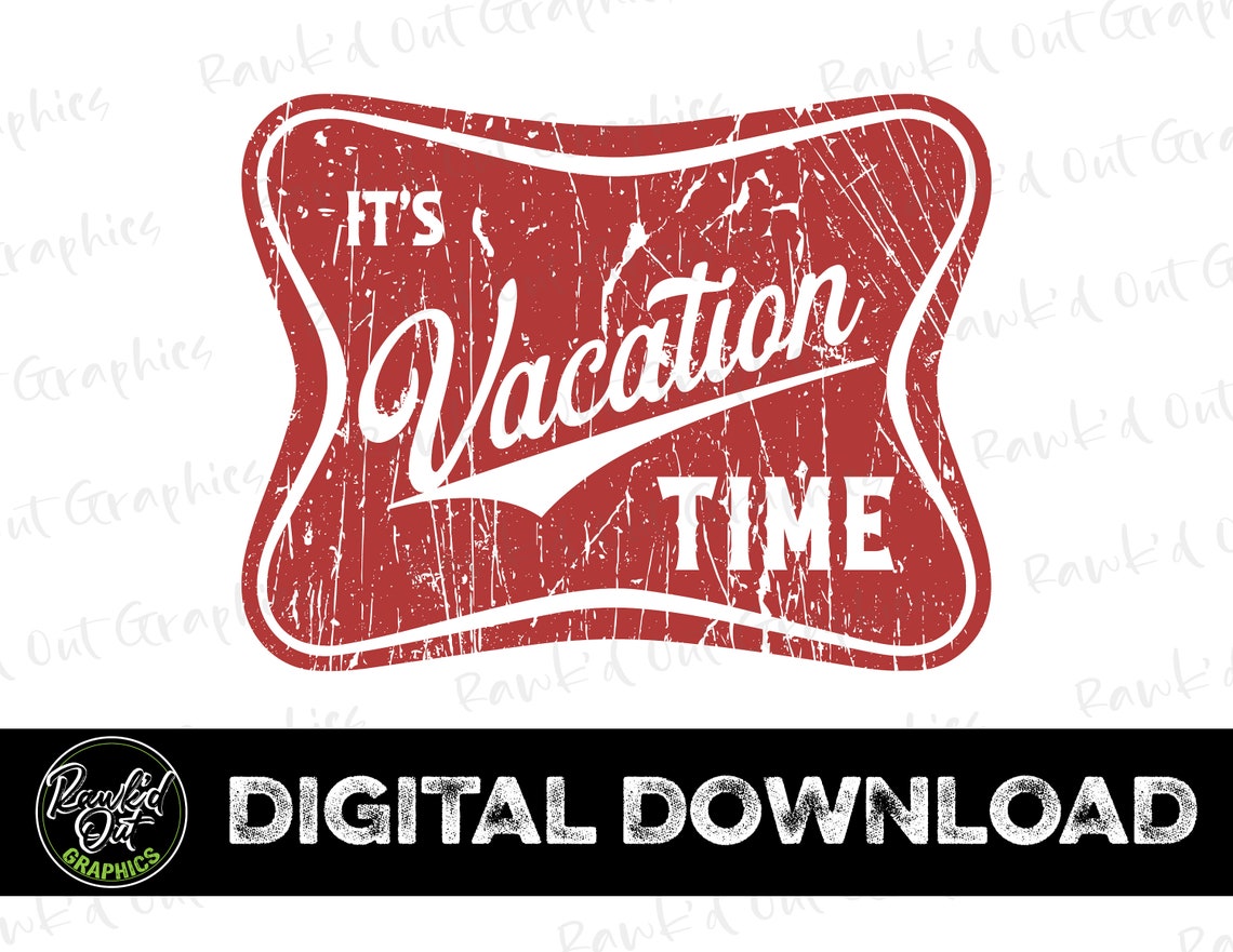It's Vacation Time Clip Art, It's Vacation Time PNG, It's Vacation Time ...
