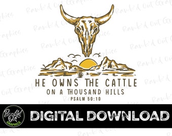 Psalm 50 Cattle Crew - Etsy