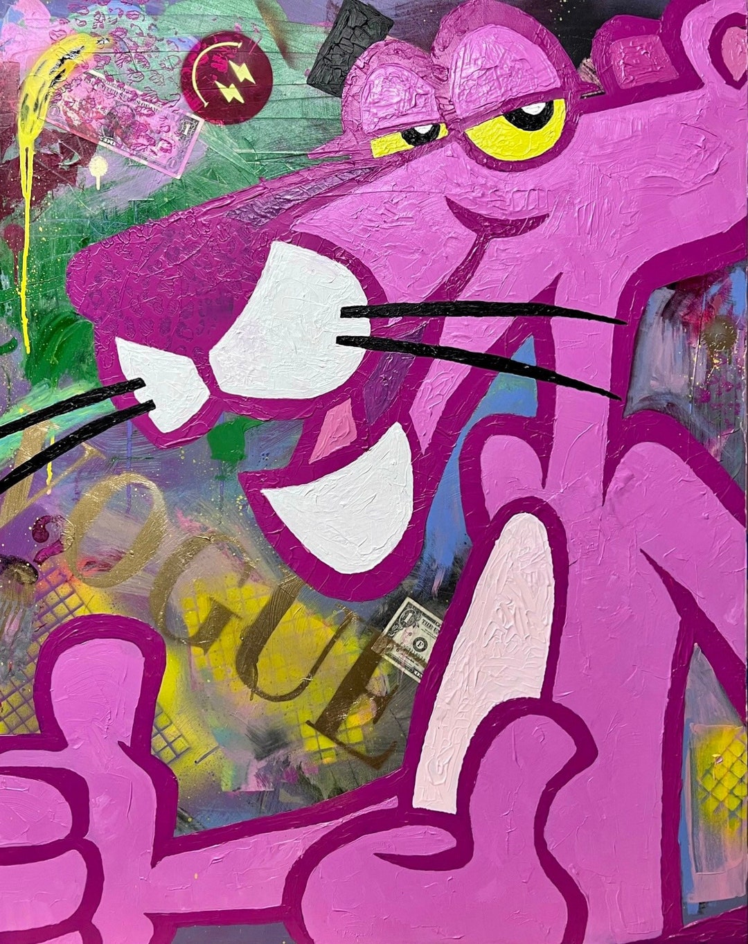 Pink Panther Pop Art