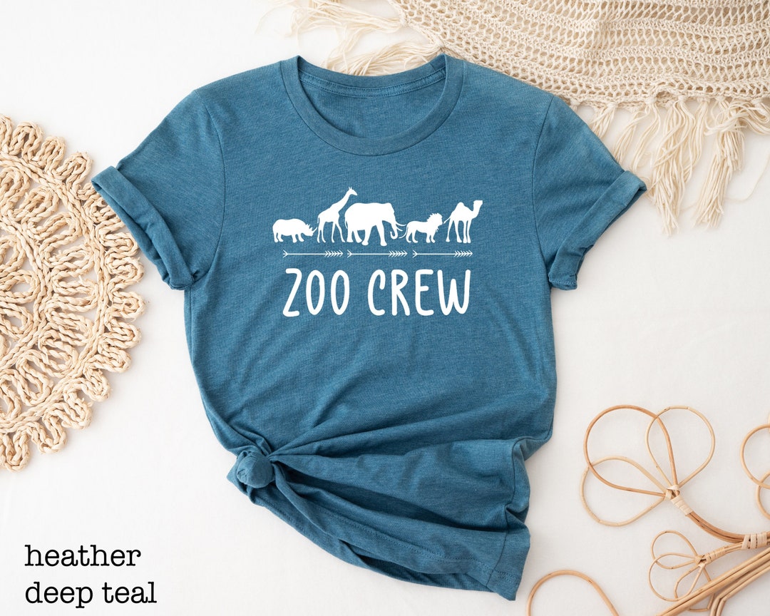 Zoo Crew Shirt, Animal Keeper T-shirt, Wild Life Shirt, Zoo Trip Shirt ...