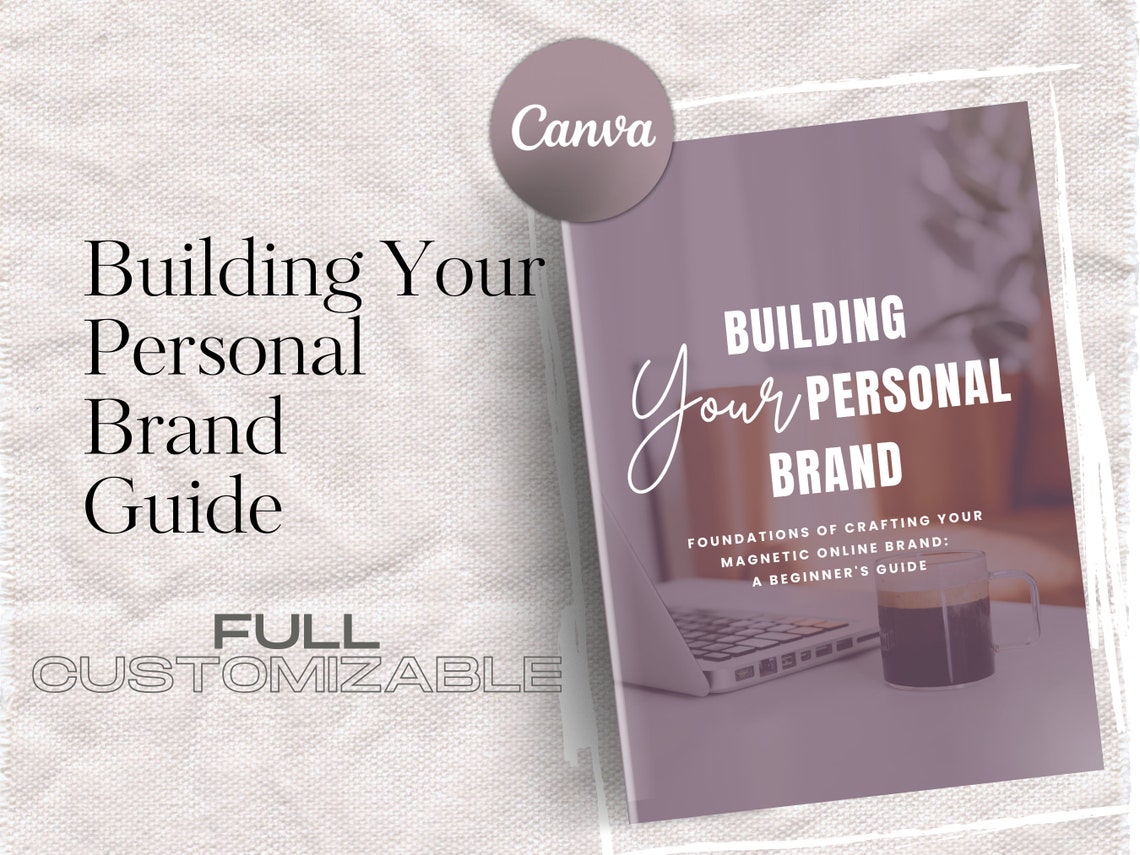 Building Your Personal Brand Canva Templates,private Label Rights PLR ...