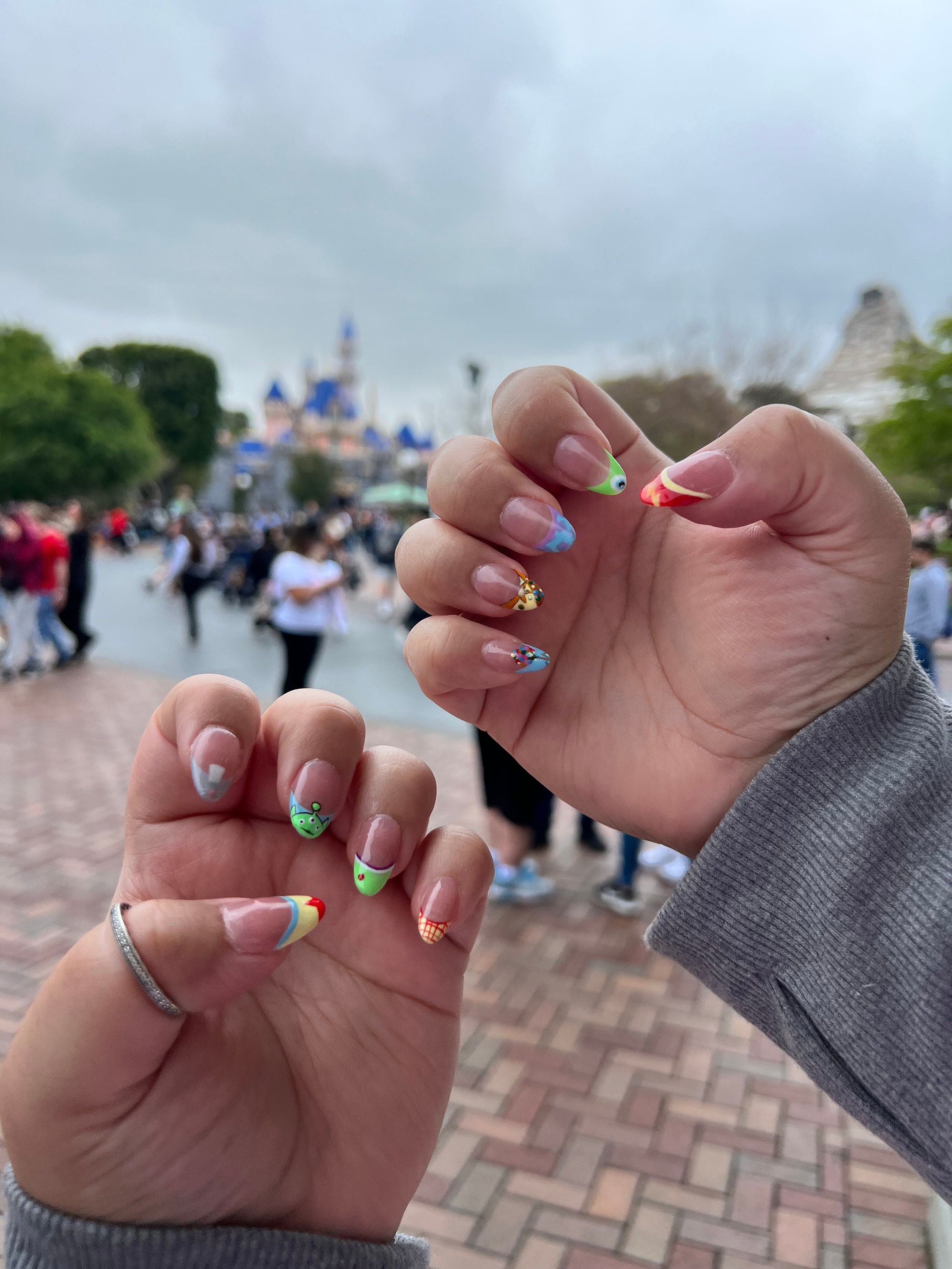 Disney Pixar Inspired Press on Nails - Etsy