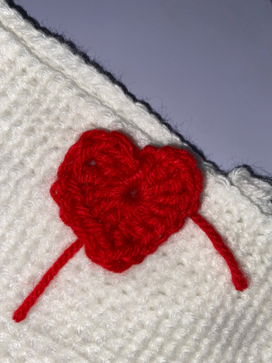 Crochet Heart - Etsy