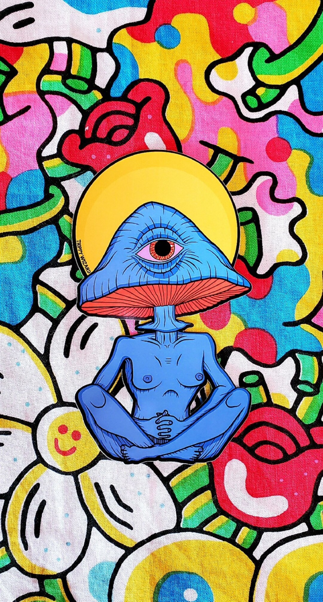 Shroomling Vinyl Sticker - Etsy