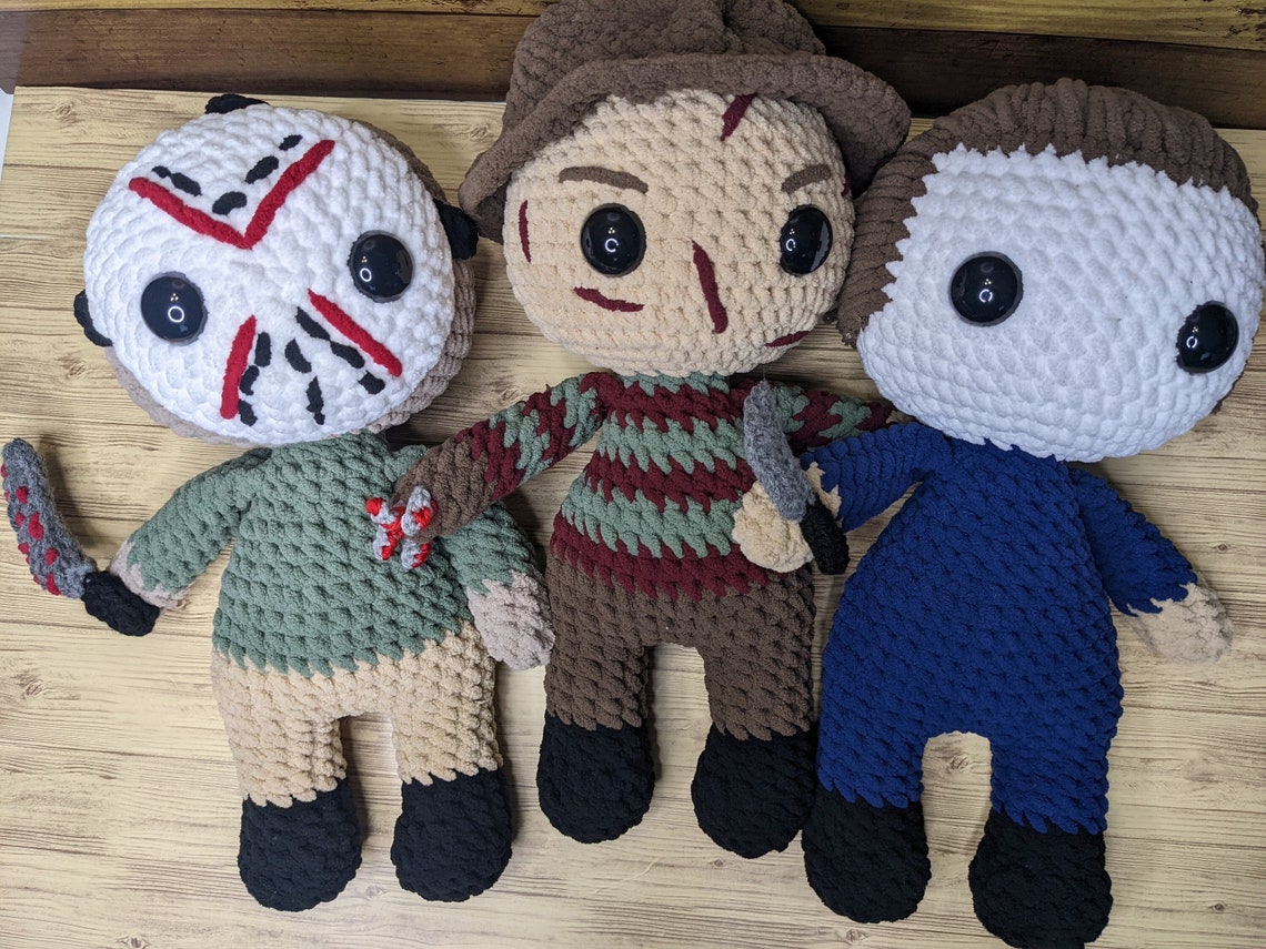Cuddly Slasher Plushie - Etsy