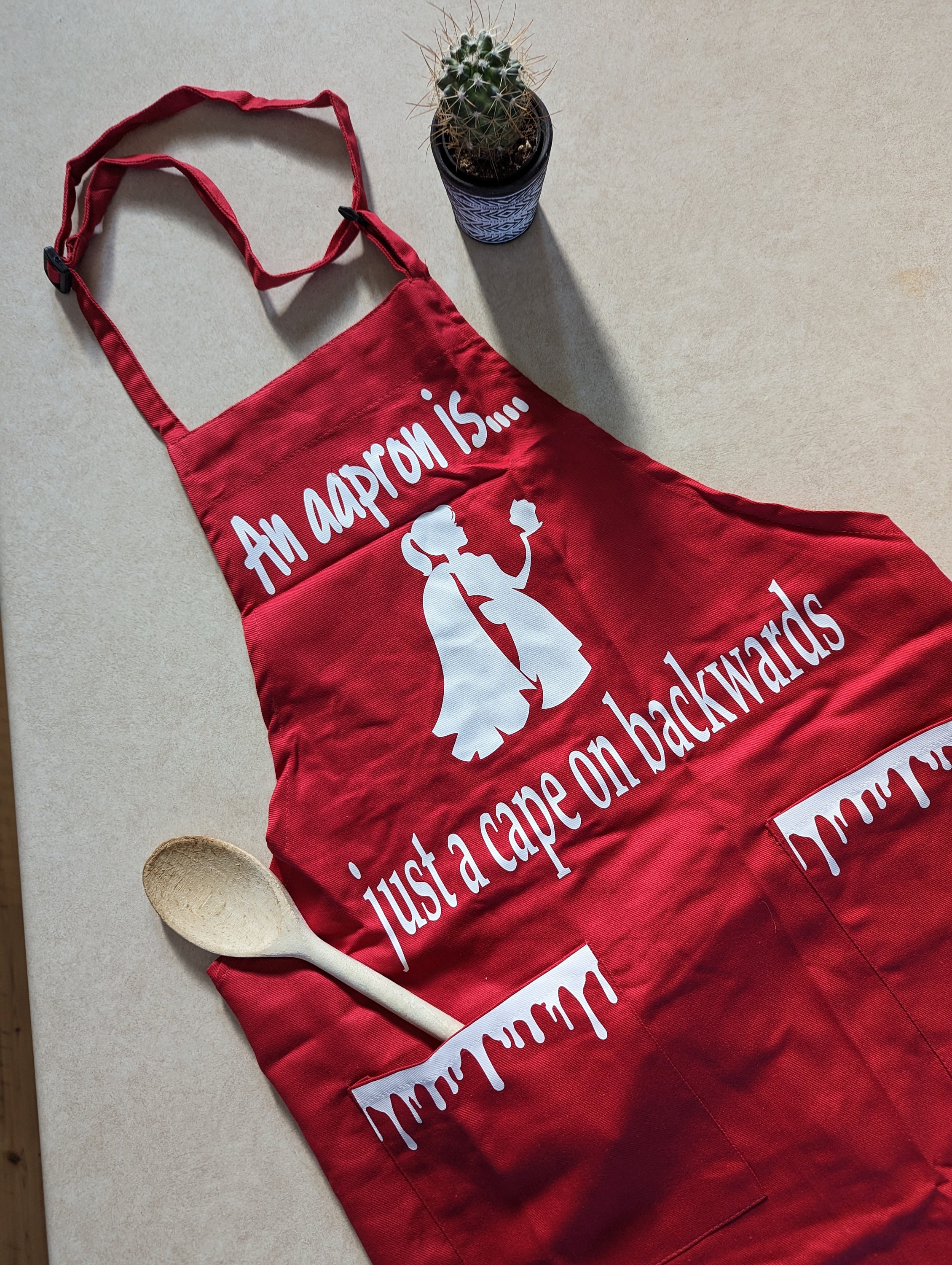 Apron an Apron is Just a Cape on Backwards - Etsy