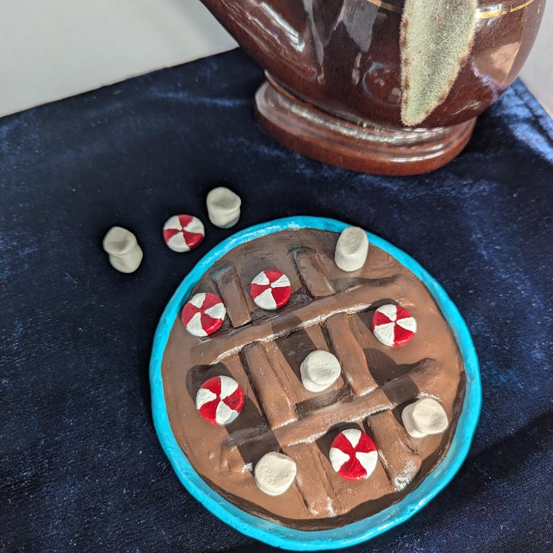 Clay Tic Tac Toe Board - Etsy