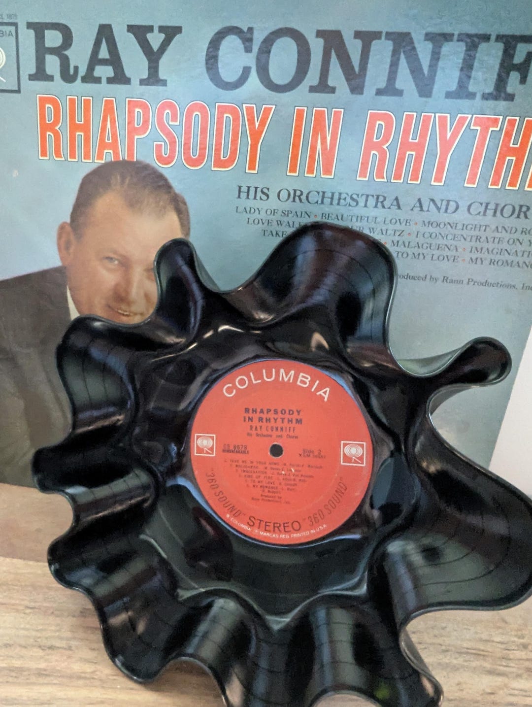 Vintage Upcycled Vinyl Record Candy Dish - Etsy