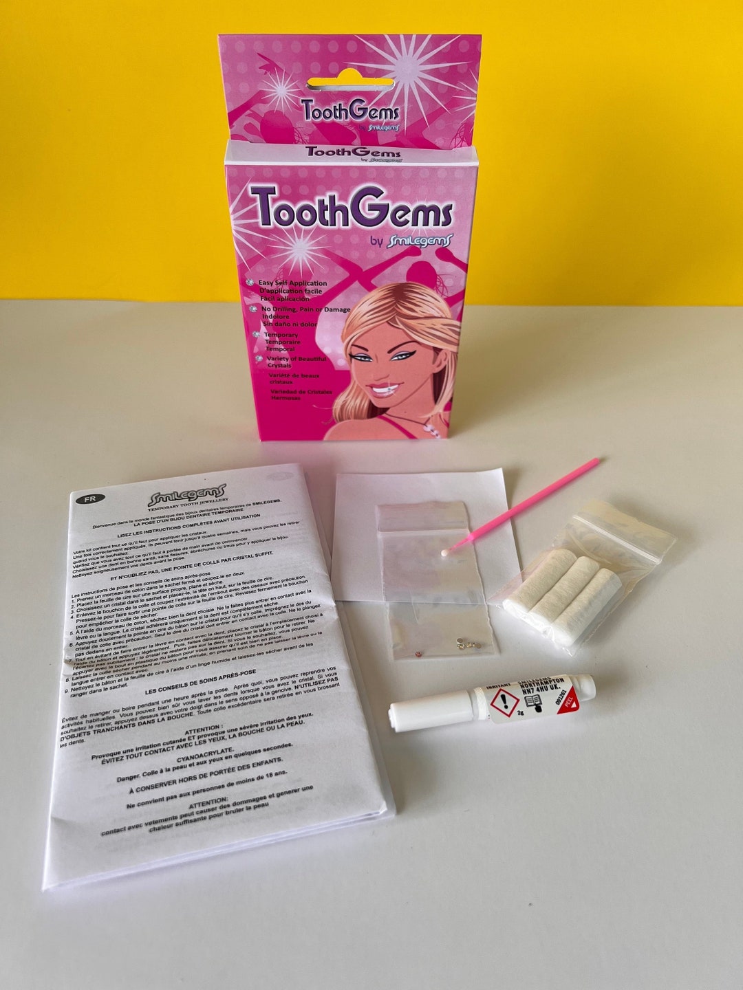 DIY Tooth Gem Kit for Natural & Artificial Teeth - Etsy
