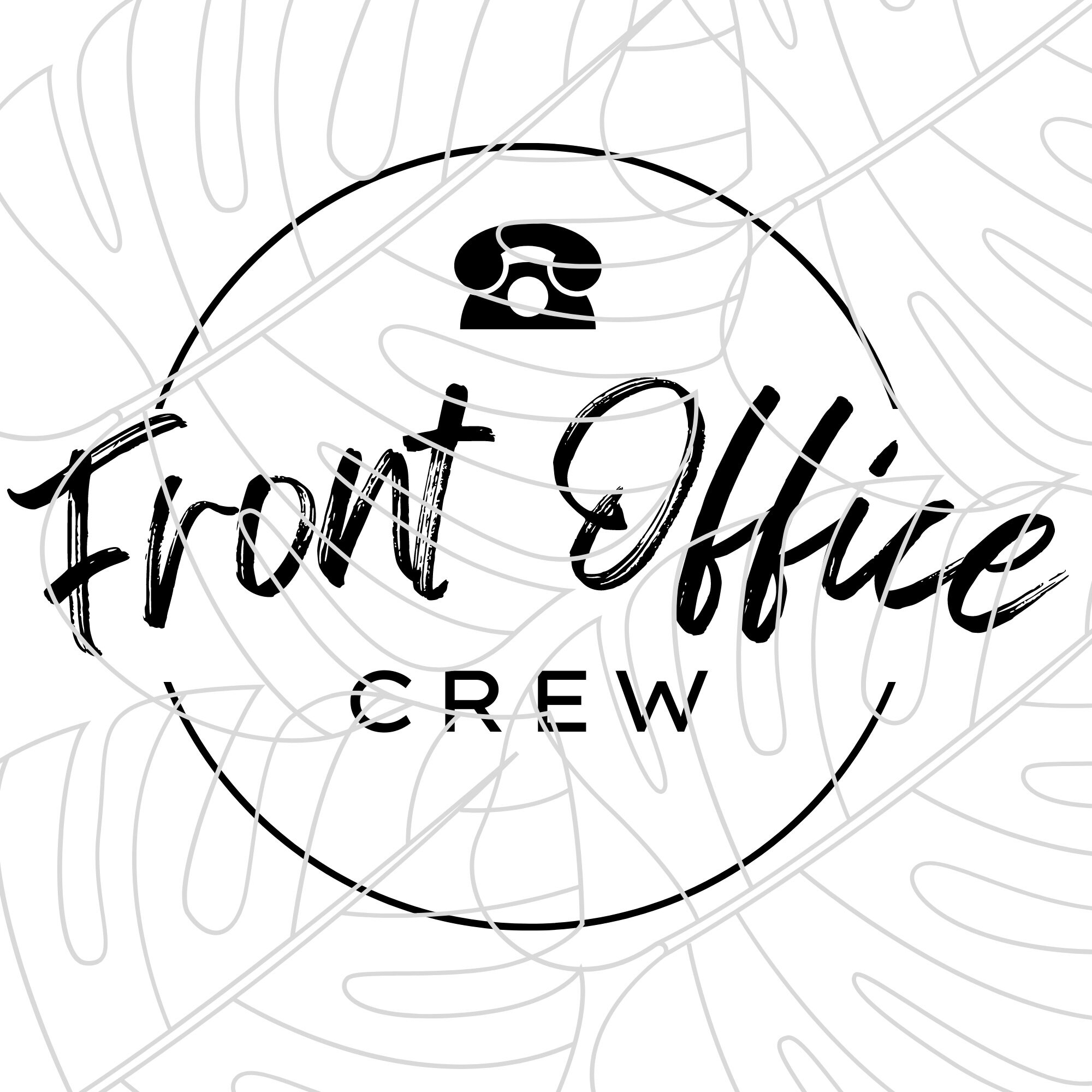 Front Office Crew SVG PNG School Staff for Cute Tshirts, Cups, Etc ...