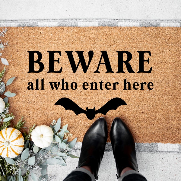 Enter Here Sign - Etsy