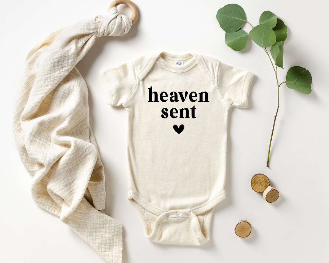 Heaven Sent SVG - Nursery Decor - Baby Shower Gifts - Gift for New Mom ...