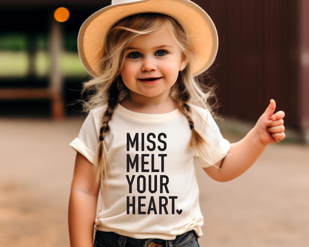 Miss Melt Your Heart - Baby Girl SVG - Birthday Gift - Etsy