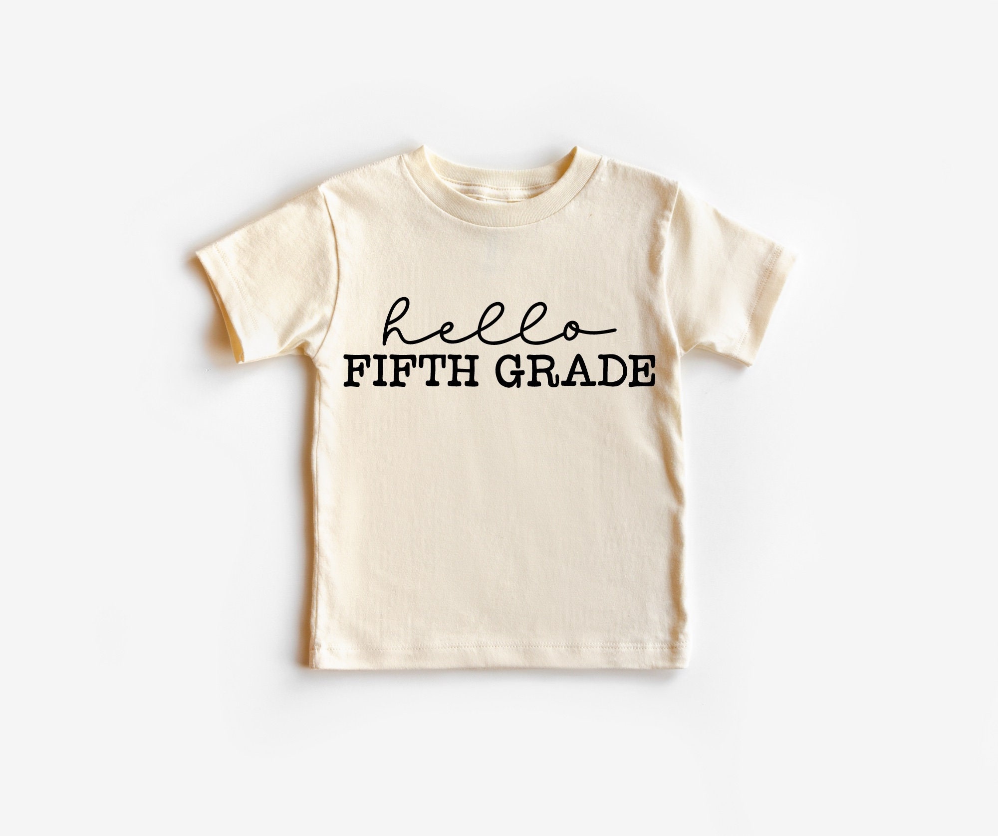 Hello Fifth Grade SVG First Day of School SVG Teacher Svg Tshirt Svg ...