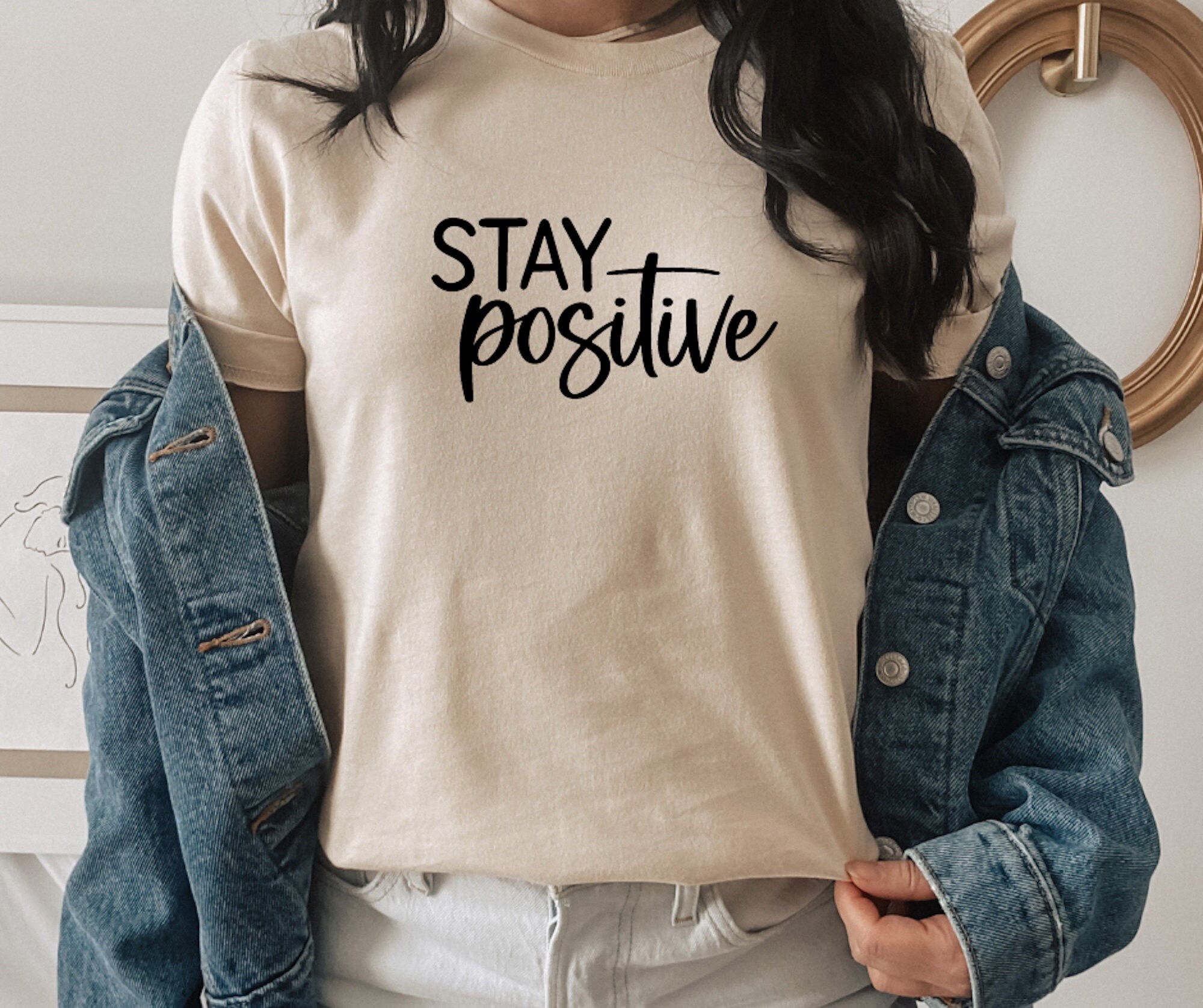 Stay Positive SVG Positive SVG Inspirational SVG Motivational Svg ...