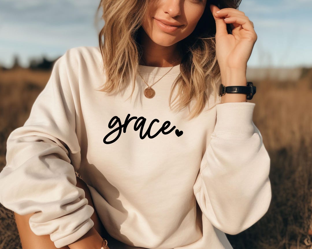 Grace SVG - Inspirational SVG - Faith SVG - Mom Shirt Svg - Positive ...
