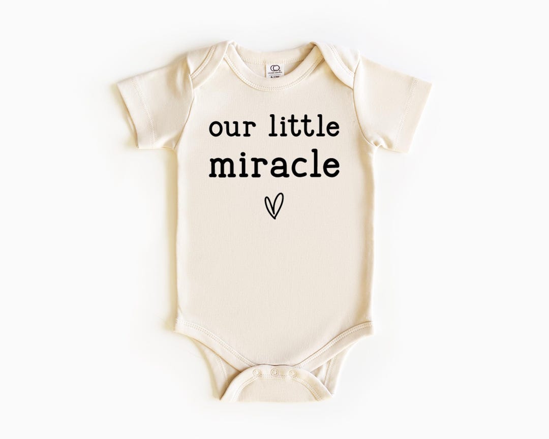 Our Little Miracle - SVG Files - Baby Shower Gift - Expecting Mom Gift ...
