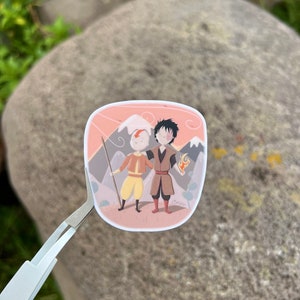 ATLA Vinyl Sticker Pack for Laptop, Phone Case Cute Avatar Art Aang ...