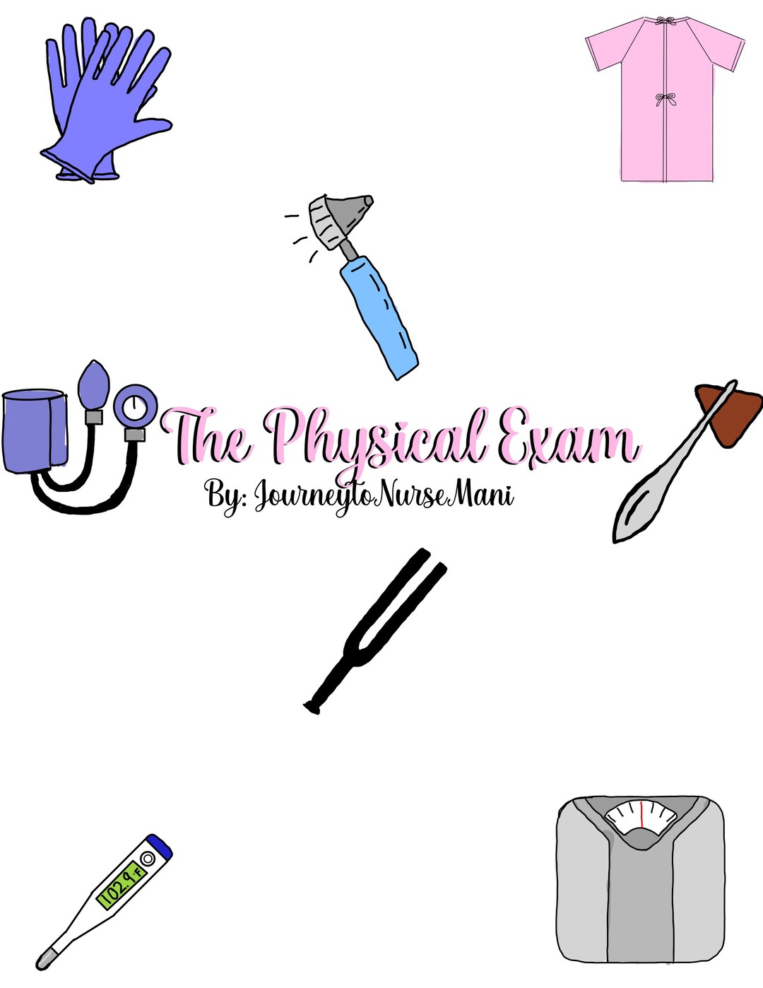 Physical Exam Guide - Etsy