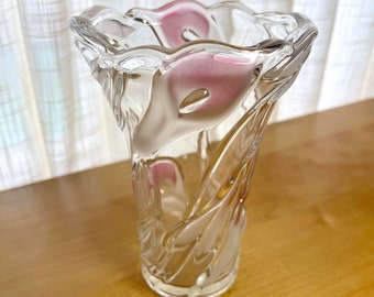 Mikasa Germany Crystal Vase - Etsy