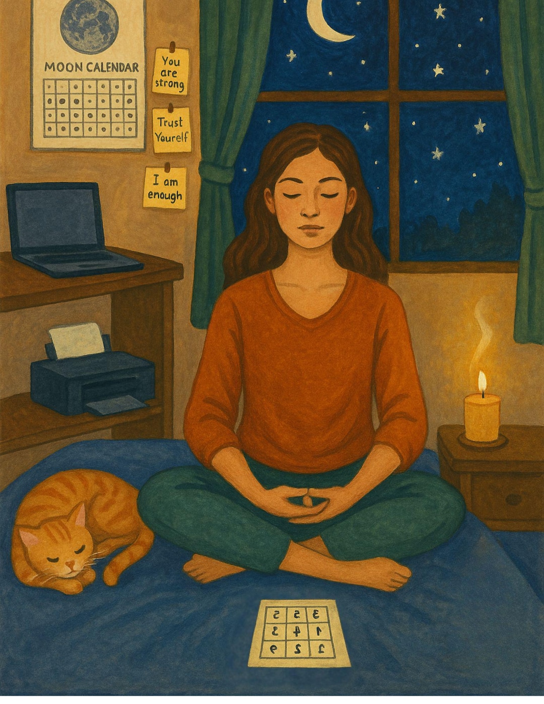 Planetary Magick Squares Kit: Sigil Creation Guide (PDF) - Etsy