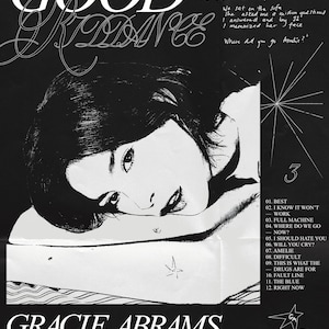 Gracie Abrams Good Riddance Retro Style Poster Print - Etsy
