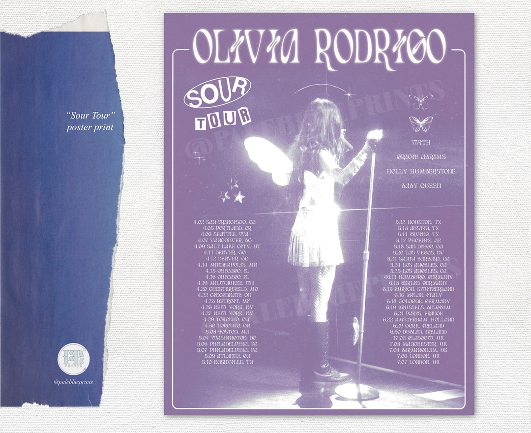 Sour Tour Fan Made Retro Style Poster Print - Etsy Sour Tour Fan Made Retro Style Poster Print - Etsy