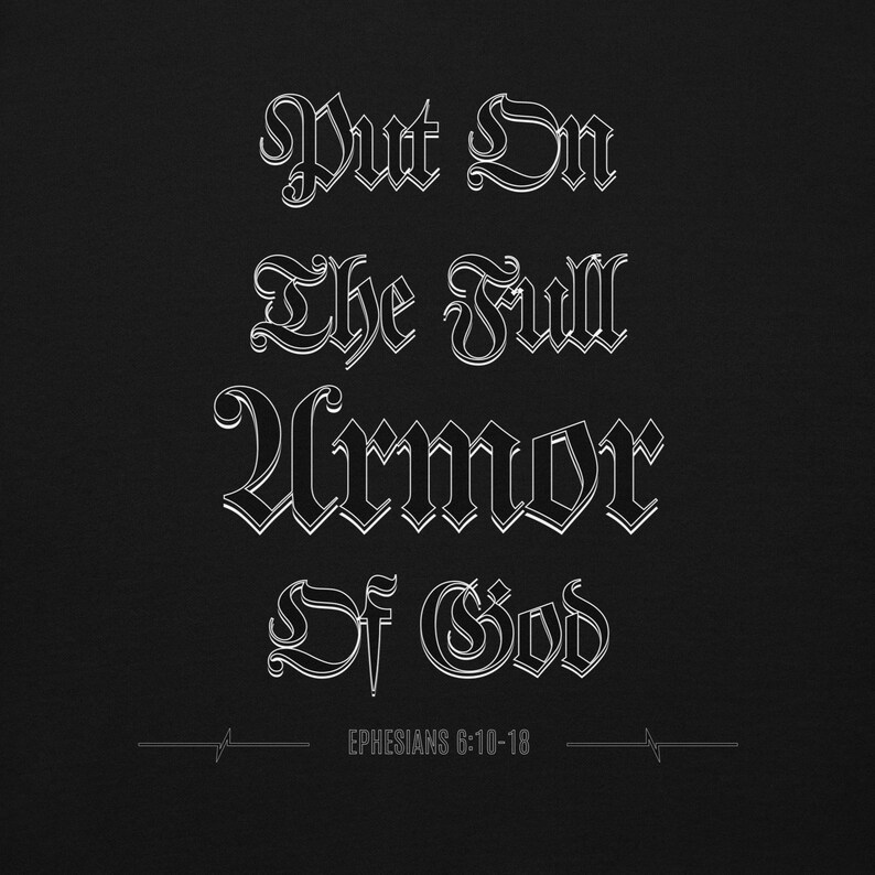 Put on the Full Armor of God Mens Pump Cover Hoodie, Bible Hoodie ...