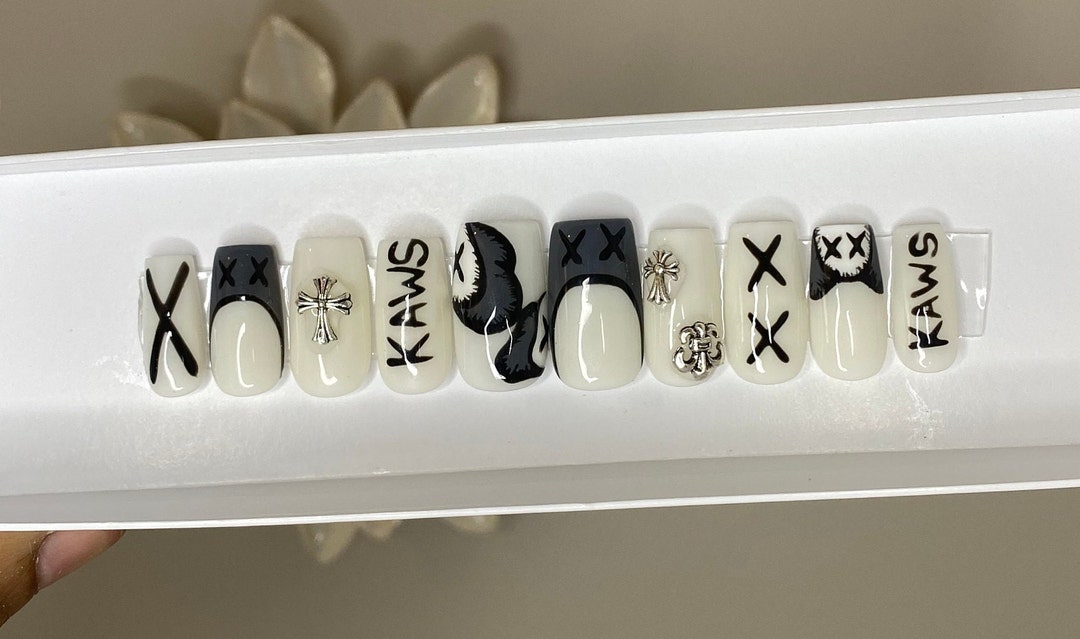 Milky White Kaws Set - Etsy