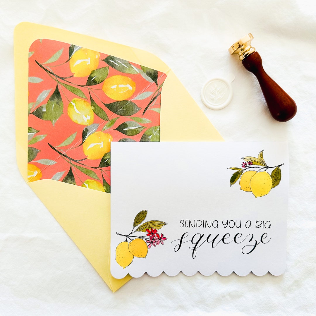 Big Squeeze Card - Etsy