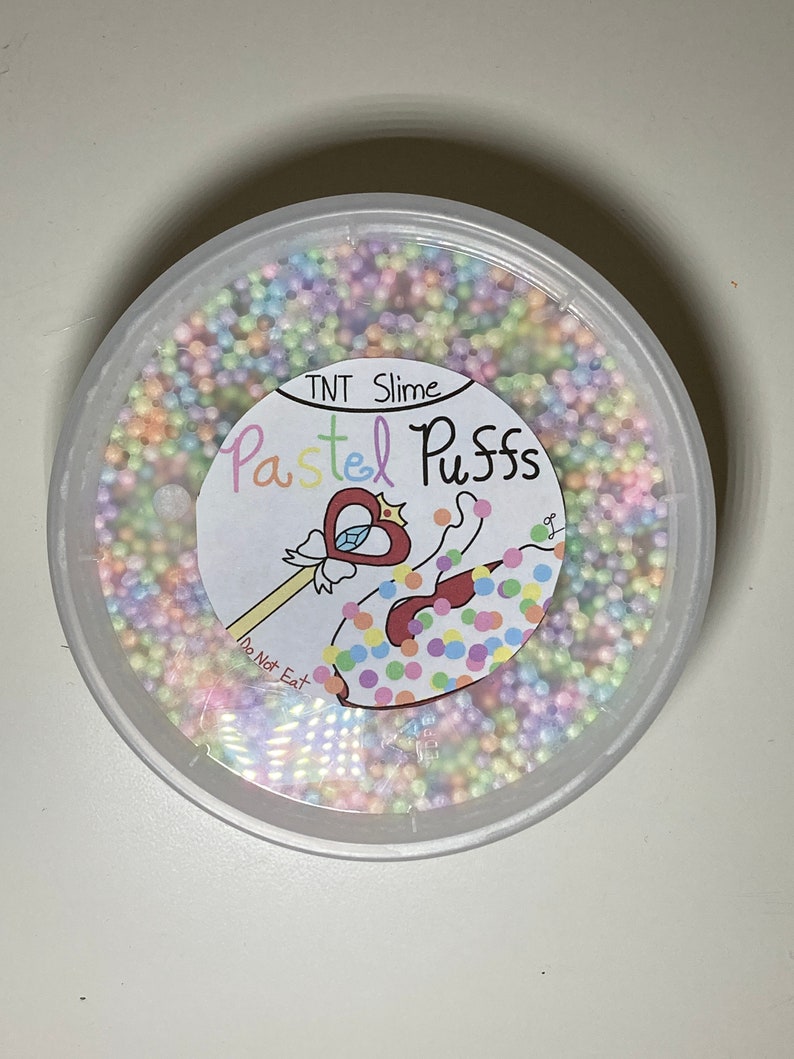 Pastel Puffs Slime TNT Slime Creations - Etsy