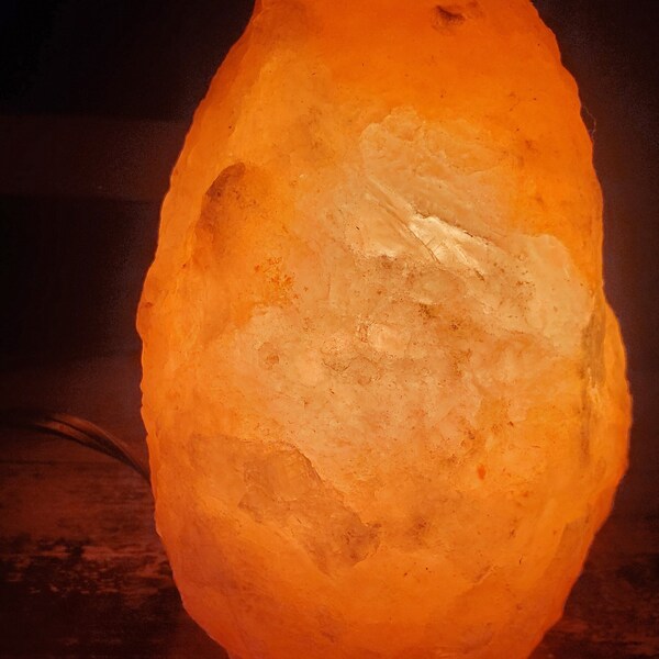 Carved Himalayan Salt Lamp - Etsy