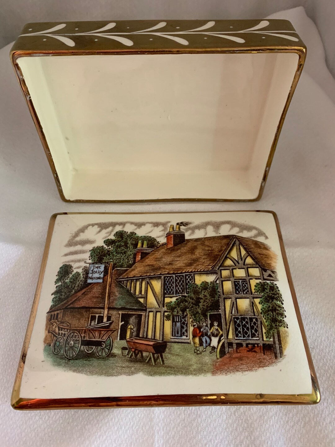 This is a Hand Painted Gray’s Pottery, Made in England to Hold ...