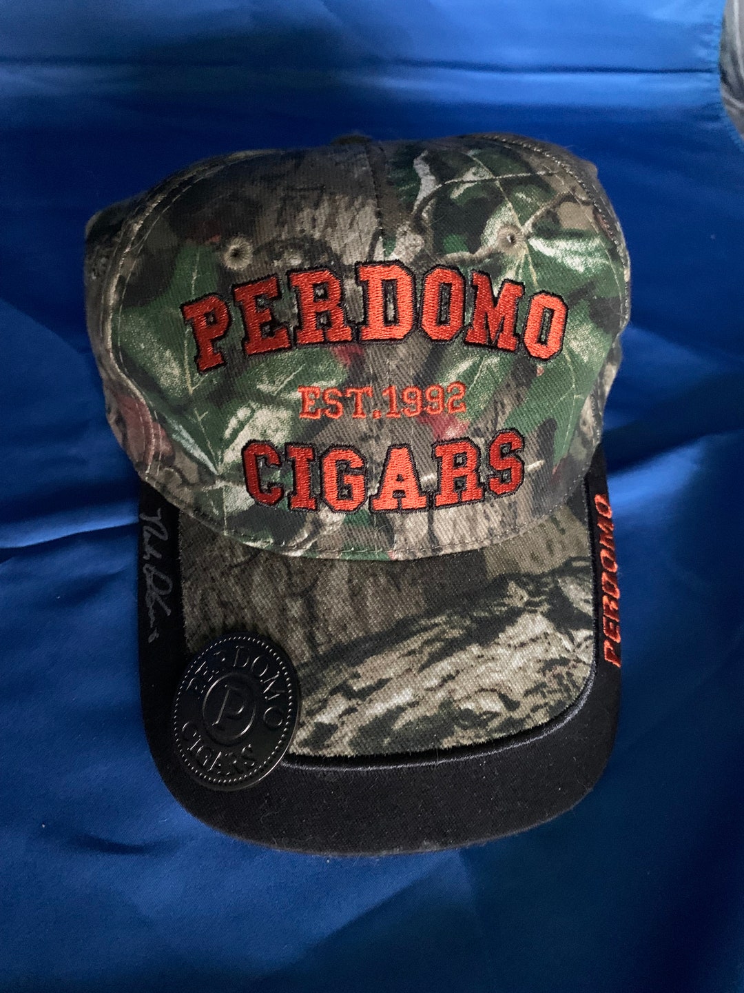 A Signed Nick Perdomo Trucker Hat in Camouflage. - Etsy