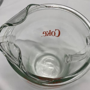 A Vintage Coca-cola Glass Pitcher. - Etsy