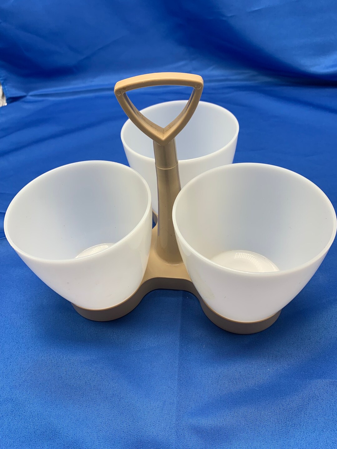 A Vintage Tupperware Condiment Server With Three Containers. - Etsy