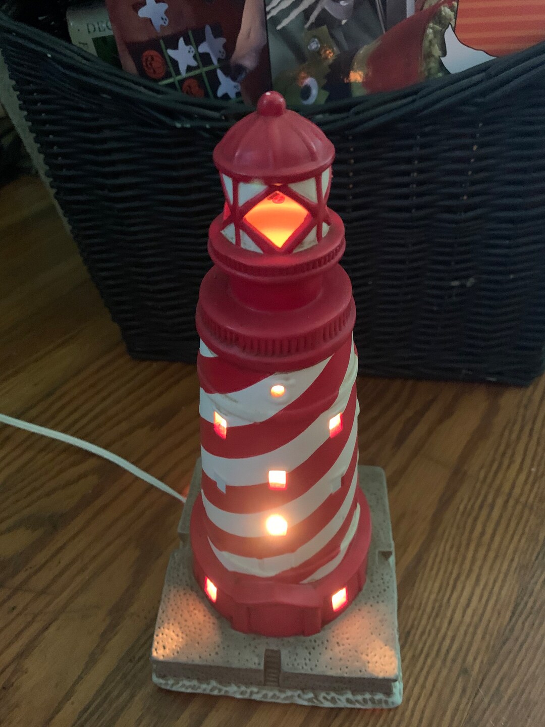 Lefton, Lighted “white Shoal Lighthouse “, From 1992. - Etsy