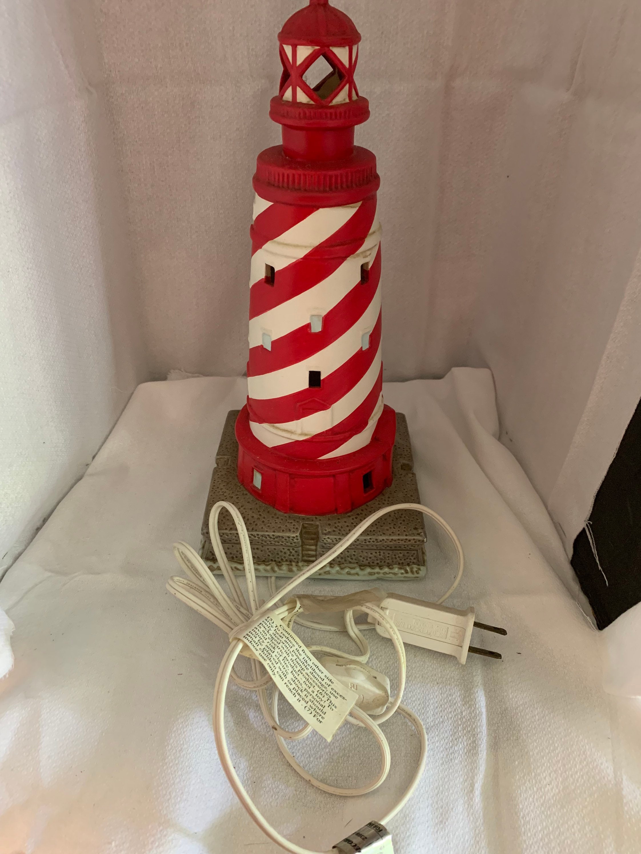 Lefton, Lighted “white Shoal Lighthouse “, From 1992. - Etsy