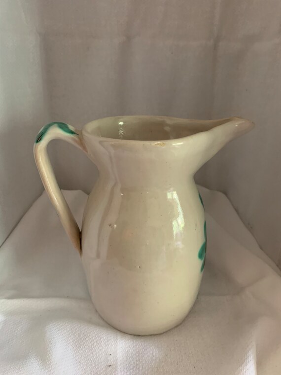 Vintage Italian Made Deruta Pitcher in Hand Painted - Etsy