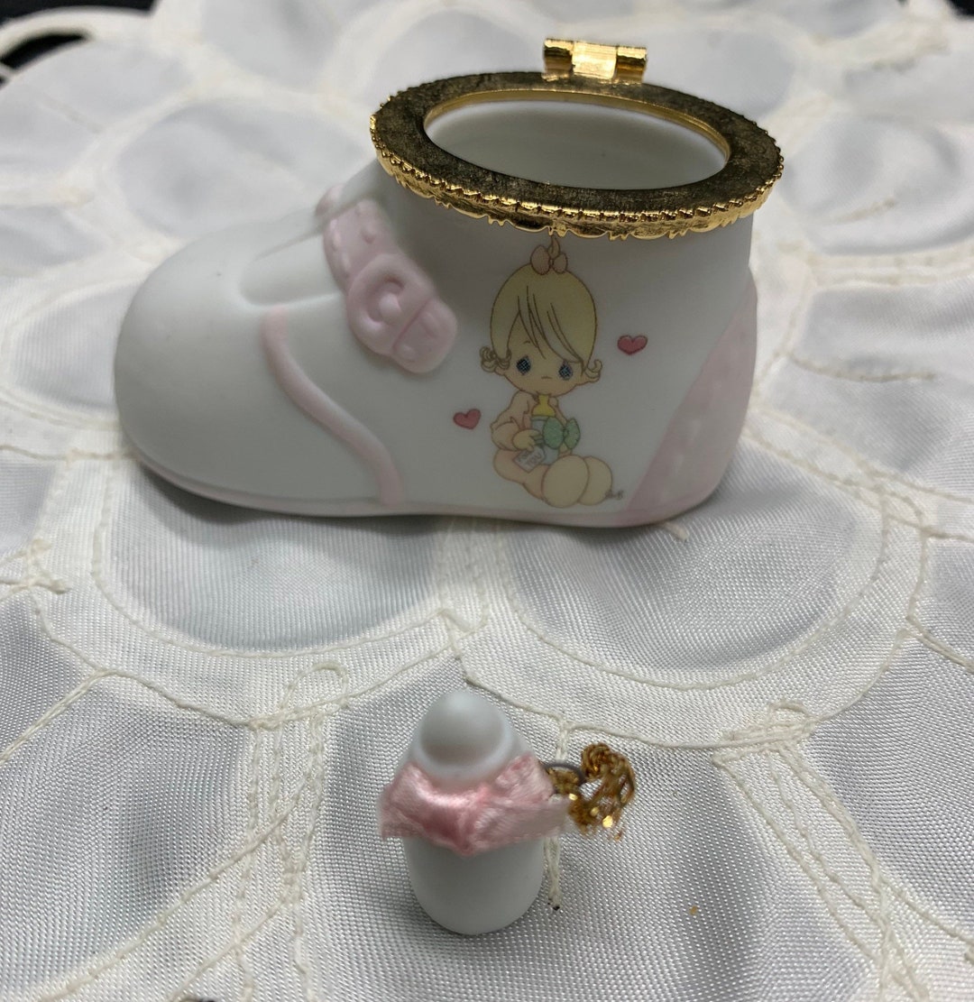 A Trinket Box, “baby’s First Christmas “, “it’s a Girl”, by Precious ...