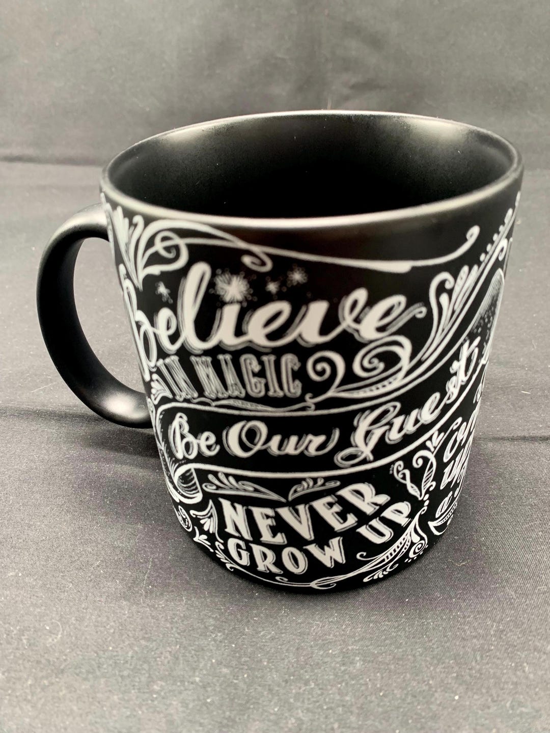 The Chalkboard Version of a Disney Mug. - Etsy