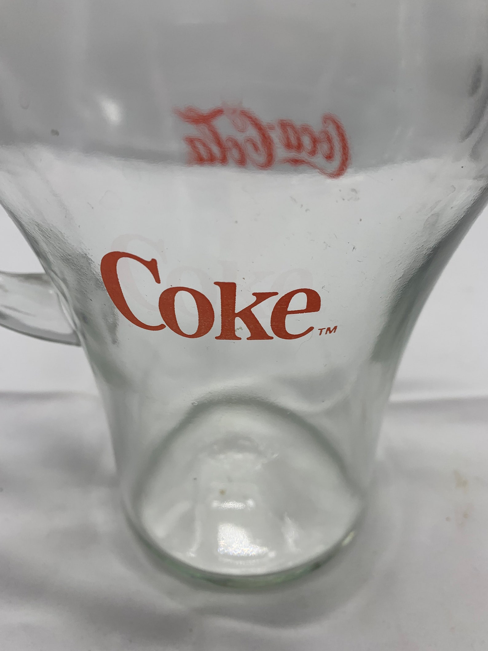 A Vintage Coca-cola Glass Pitcher. - Etsy