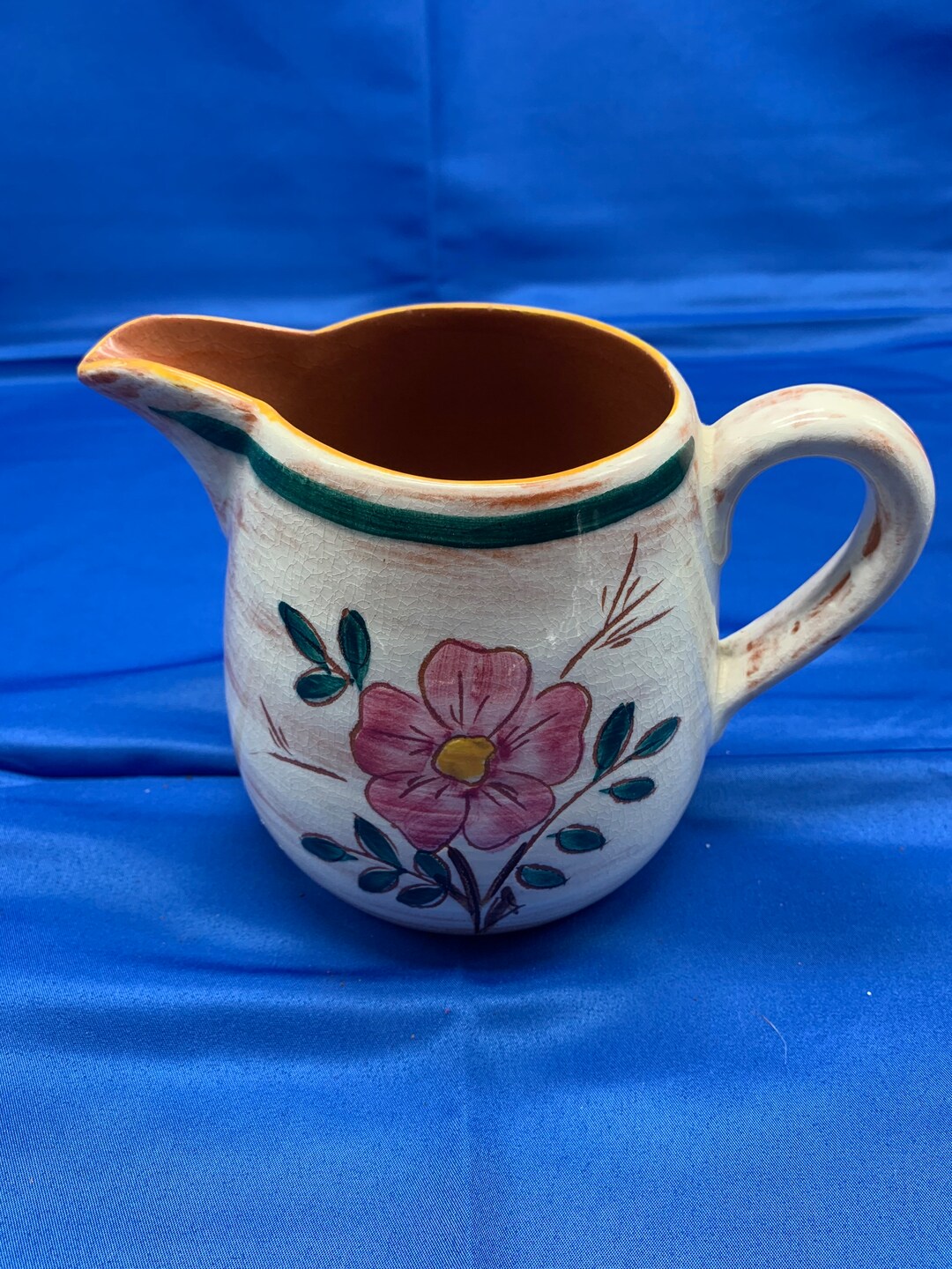 A Vintage Pitcher or Vase by Stangl in the Garden Flower Pattern. - Etsy