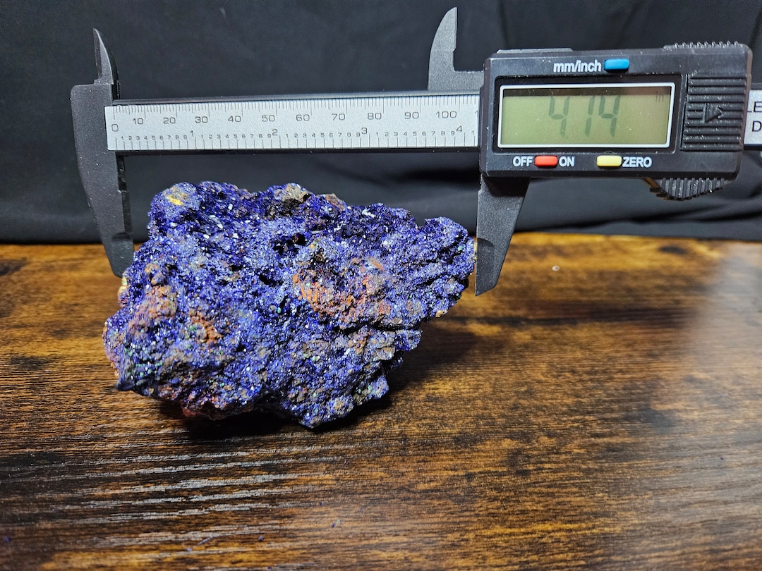 Beautiful Raw Azurite Specimen, Weighs Over 1 Pound! Absolutely ...