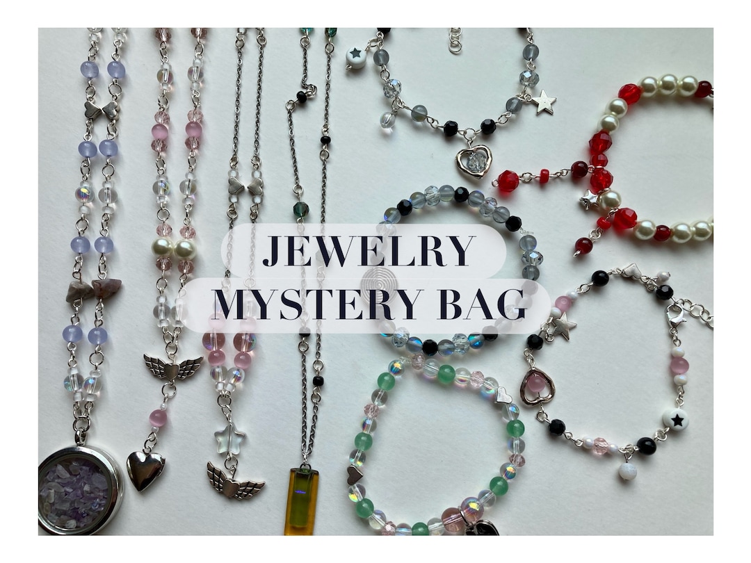 Jewelry Mystery Bag // Jewelry Bundle, Handmade Original Jewelry Pieces ...