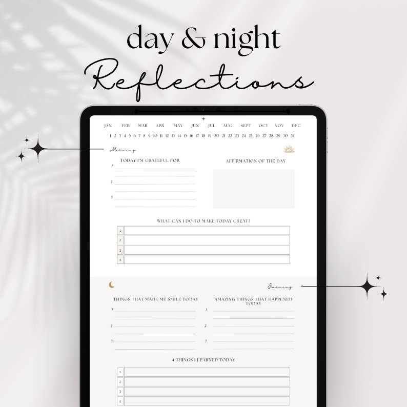 Digital Gratitude Journal Daily Gratitude Journal Goodnotes iPad ...